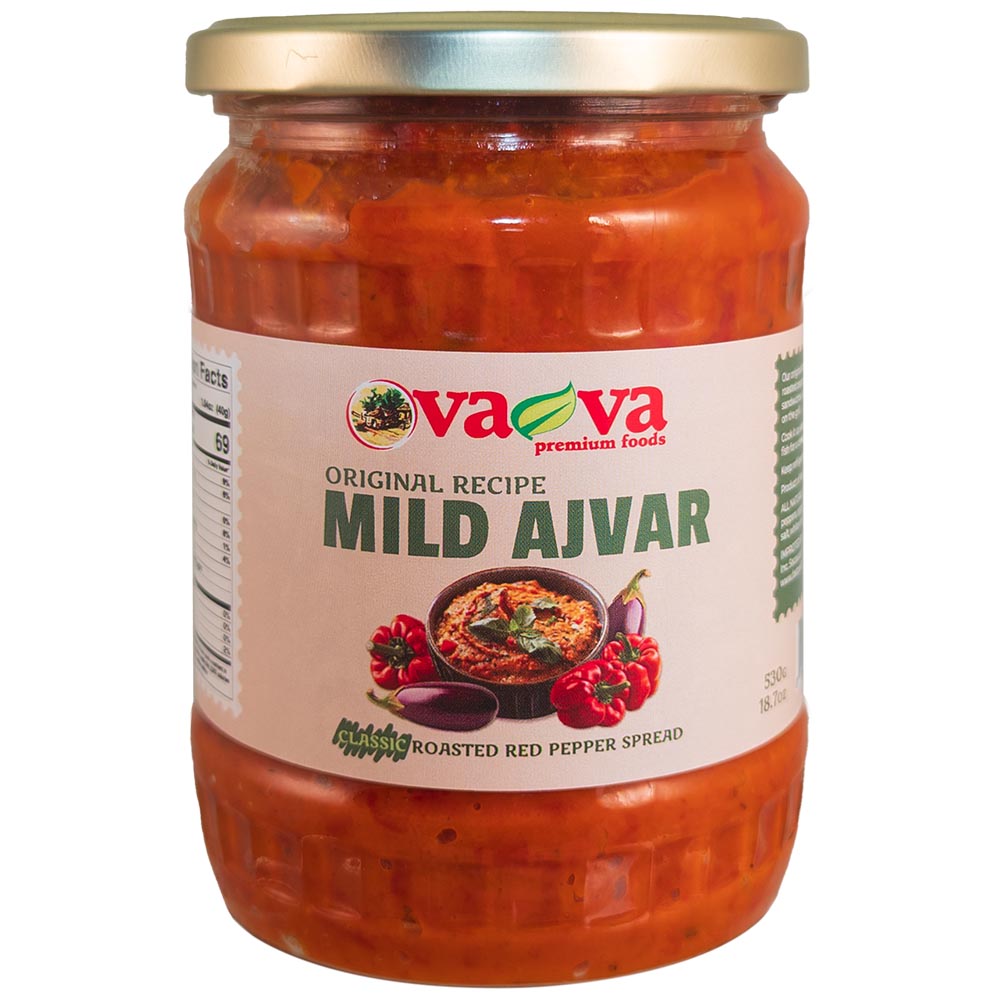VA-VA Original Ajvar Mild 530g / 18.7oz – FAST PAK