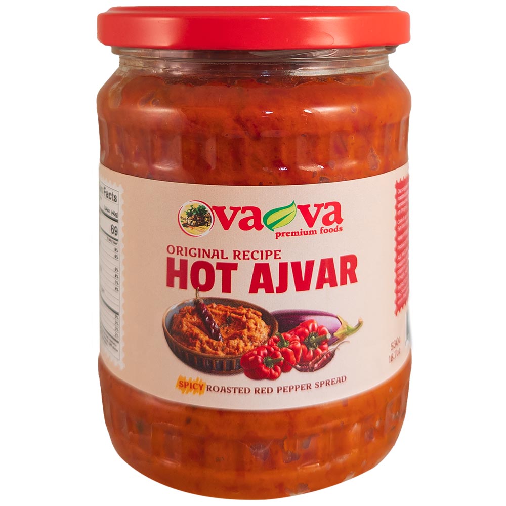 VA-VA Original Ajvar Hot 530g / 18.7oz – FAST PAK