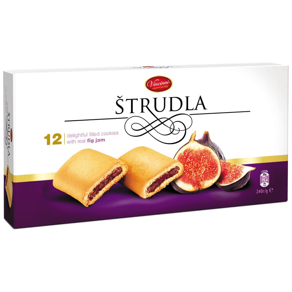 VINCINNI Strudel Fig 240g Box – FAST PAK