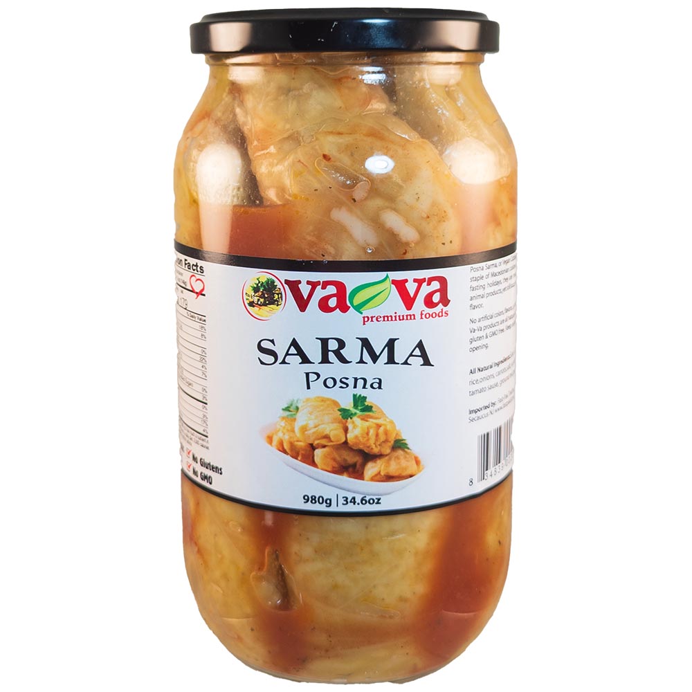 VA-VA Sarma Stuffed Cabbage w/ Rice 1000g/35oz – FAST PAK