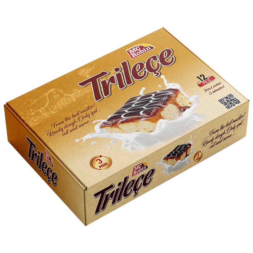 MC ROBIN Trilece ( Tres Leches) Cake 400g / 14.1oz – FAST PAK