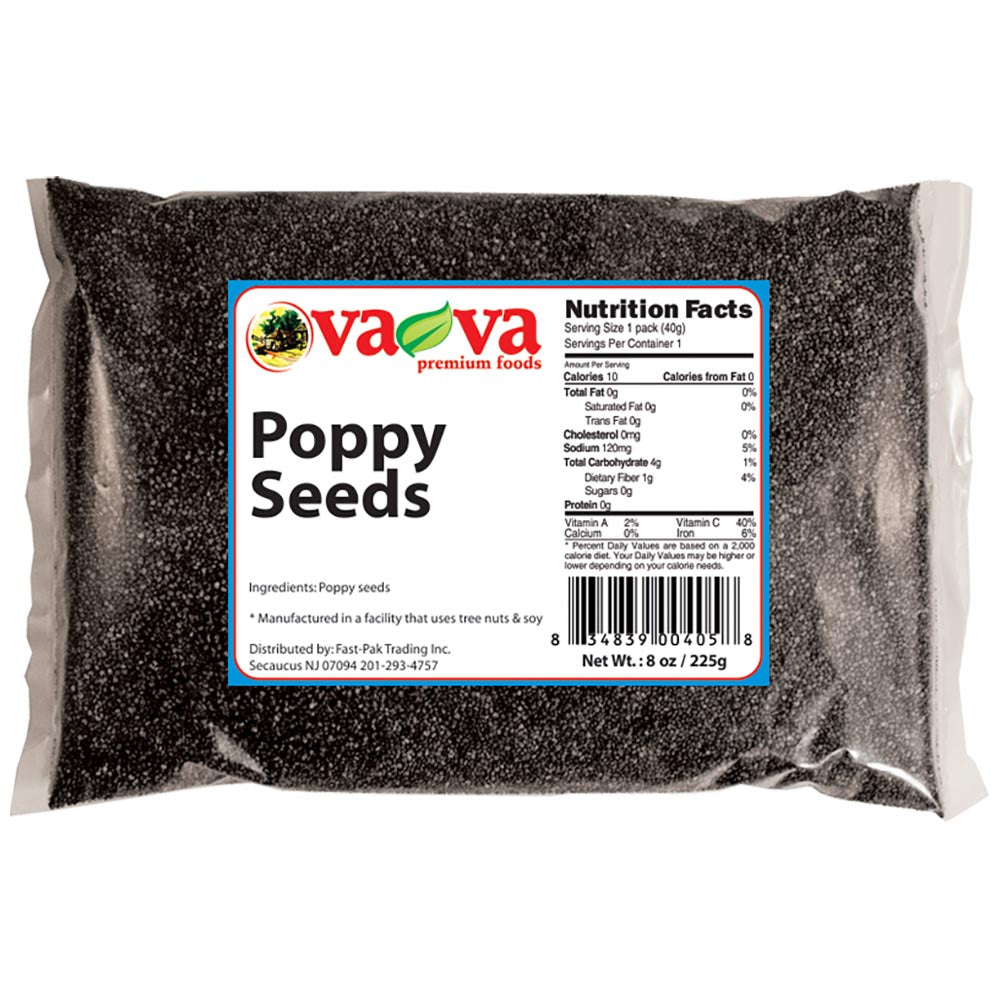 VA-VA Poppy Seeds 8oz. / 228g – FAST PAK