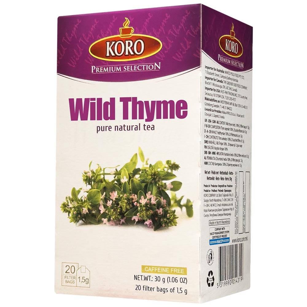 KORO Tea - Wild Thyme 30g – FAST PAK