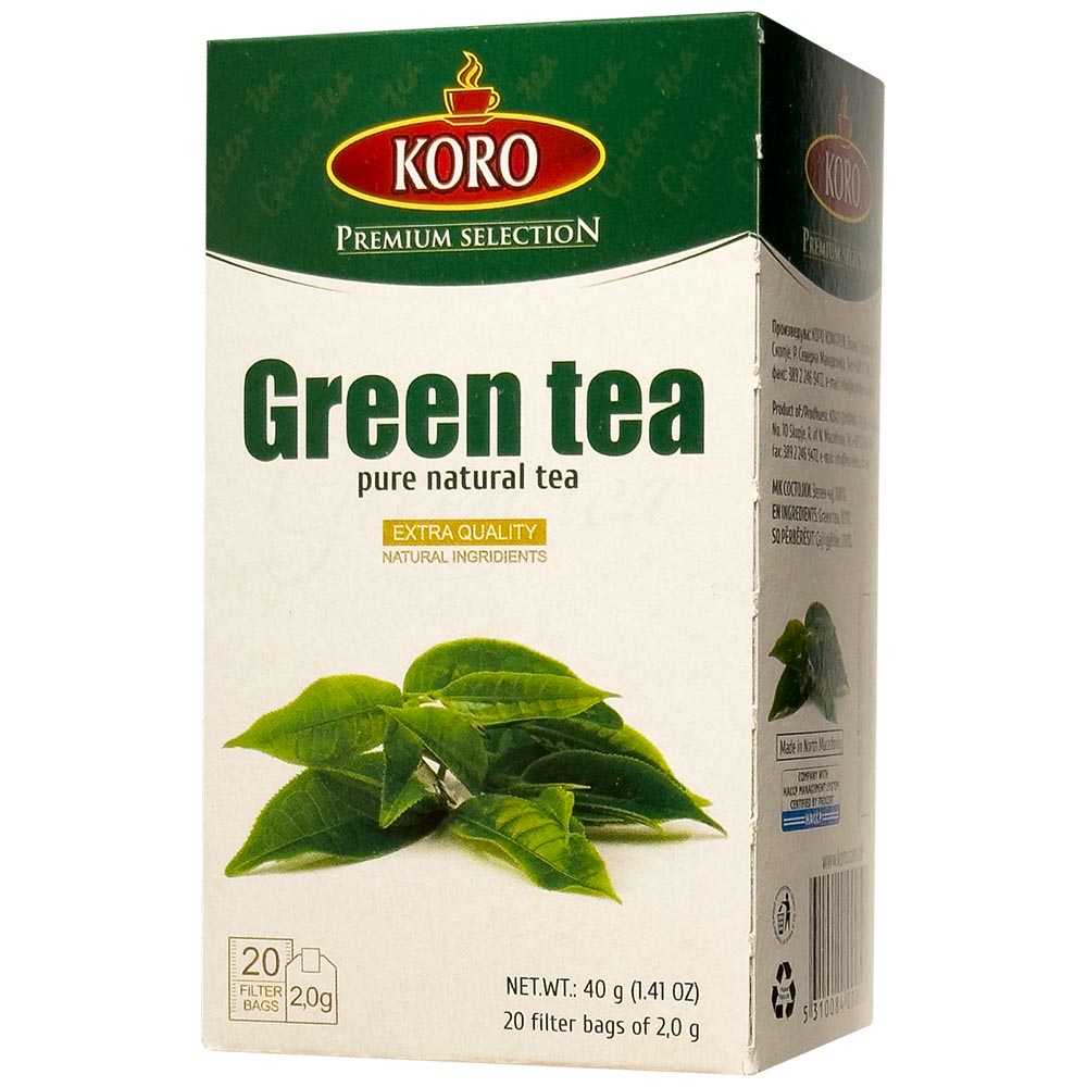 KORO Tea - Green Tea 40g – FAST PAK