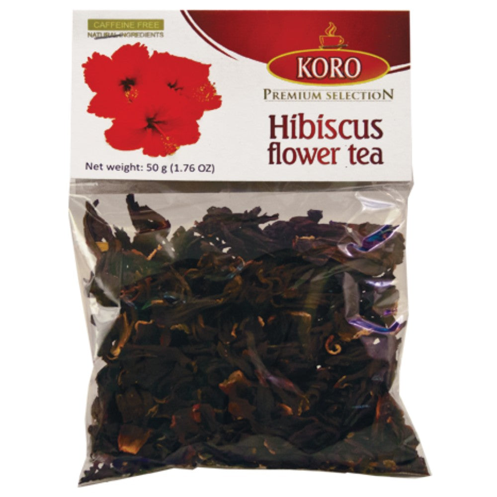 KORO Tea Loose - Hibiscus Flower Tea BAG 50g – FAST PAK