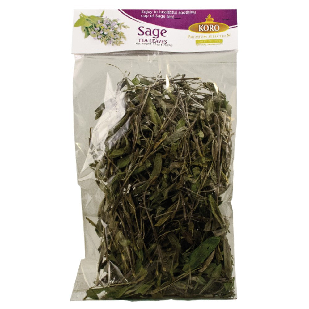 KORO Tea Loose - Sage Tea Leaves BAG 50g – FAST PAK