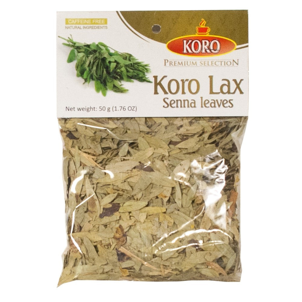 KORO Tea Loose - LAX Senna Leaves Tea BAG 50g – FAST PAK