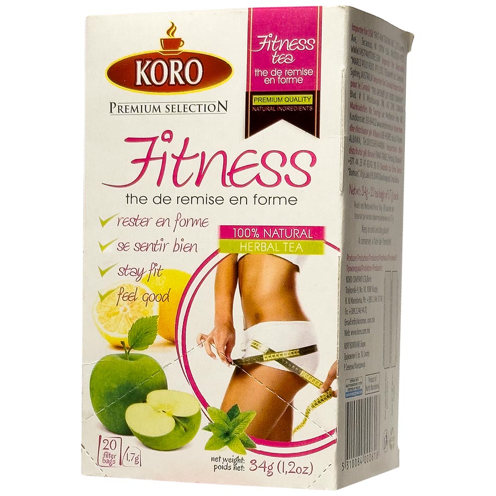 KORO Premium Tea - Fitness Tea 34g – FAST PAK