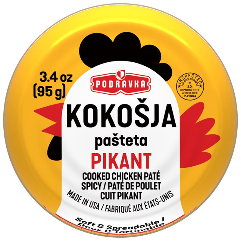 PODRAVKA Chicken Pate -SPICY- 95g / 3.4oz – FAST PAK