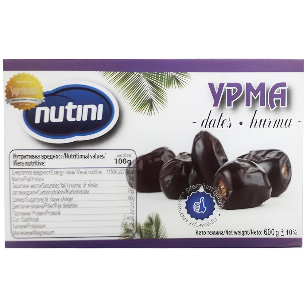 NUTINI Dates 600g – FAST PAK