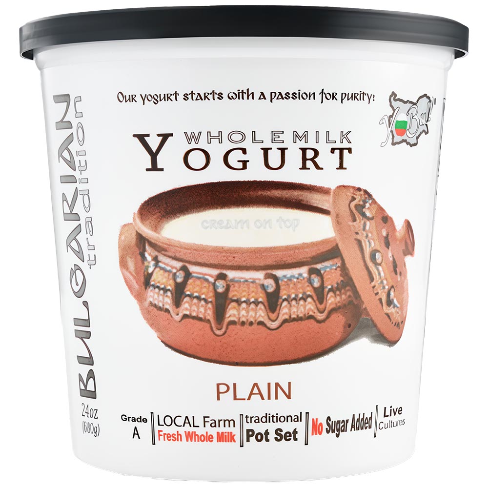 YOBUL - Plain Bulgarian Yogurt 24oz – FAST PAK