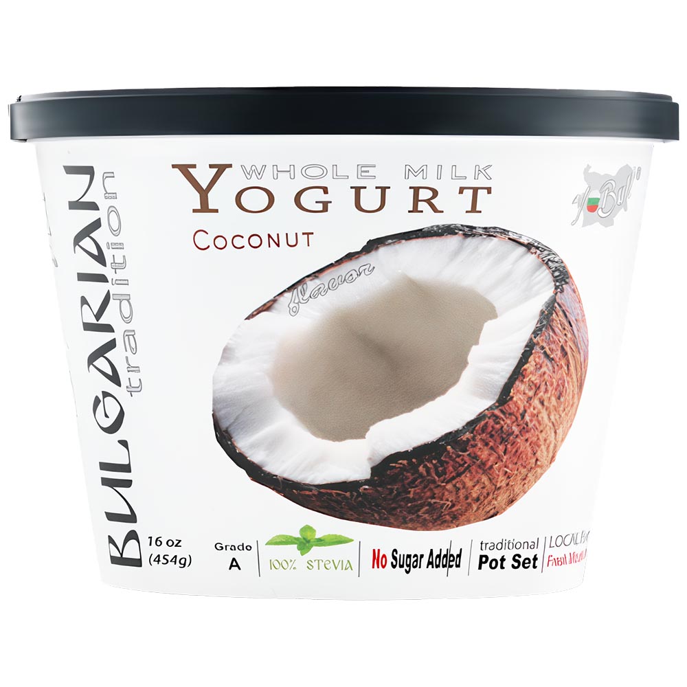 YOBUL - Coconut Bulgarian Yogurt 16oz – FAST PAK