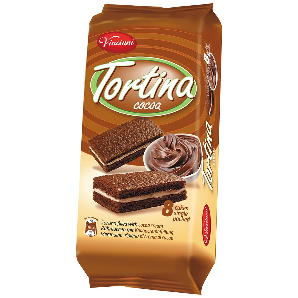 VINCINNI Tortina Cocoa Cream 200g/7oz – FAST PAK