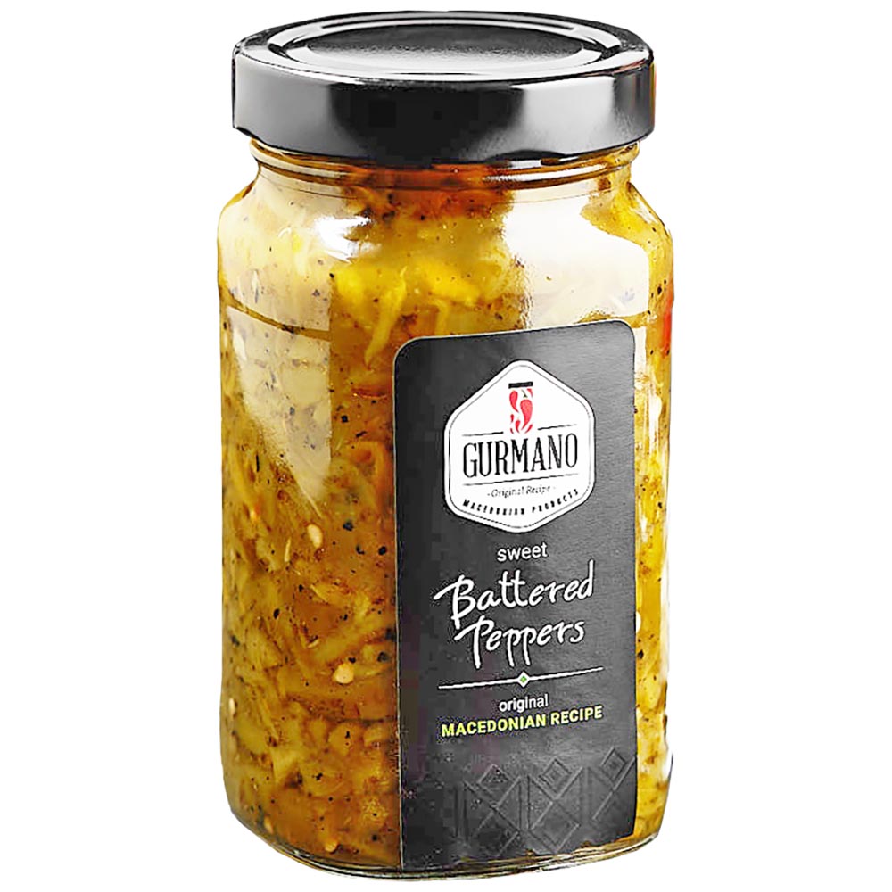 GURMANO Battered Peppers 490g/17.3oz – FAST PAK