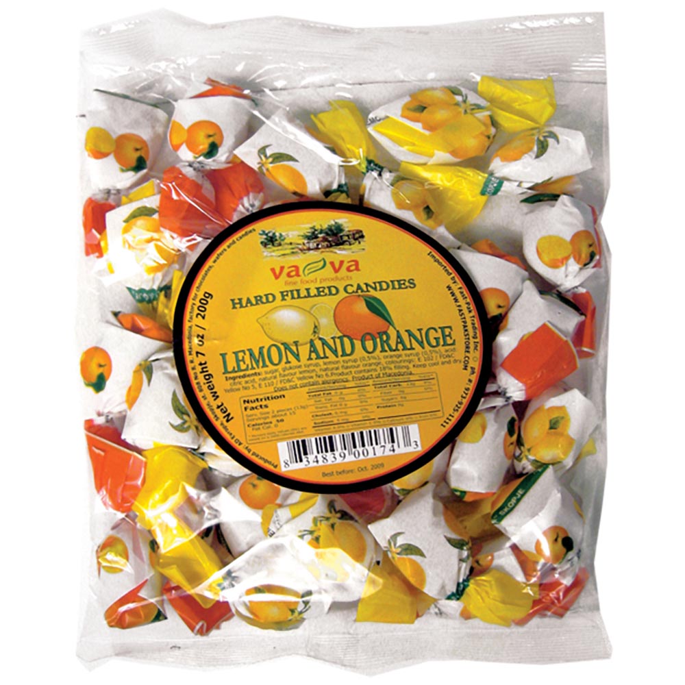 VA-VA Candy Lemon/Orange 200g/7oz – FAST PAK