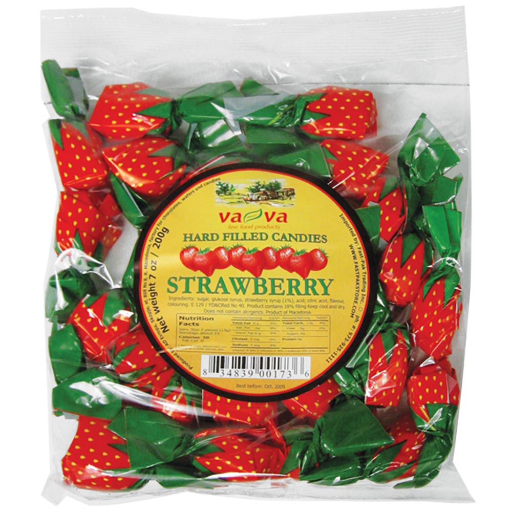 VA-VA Candy Strawberry 200g/7oz – FAST PAK